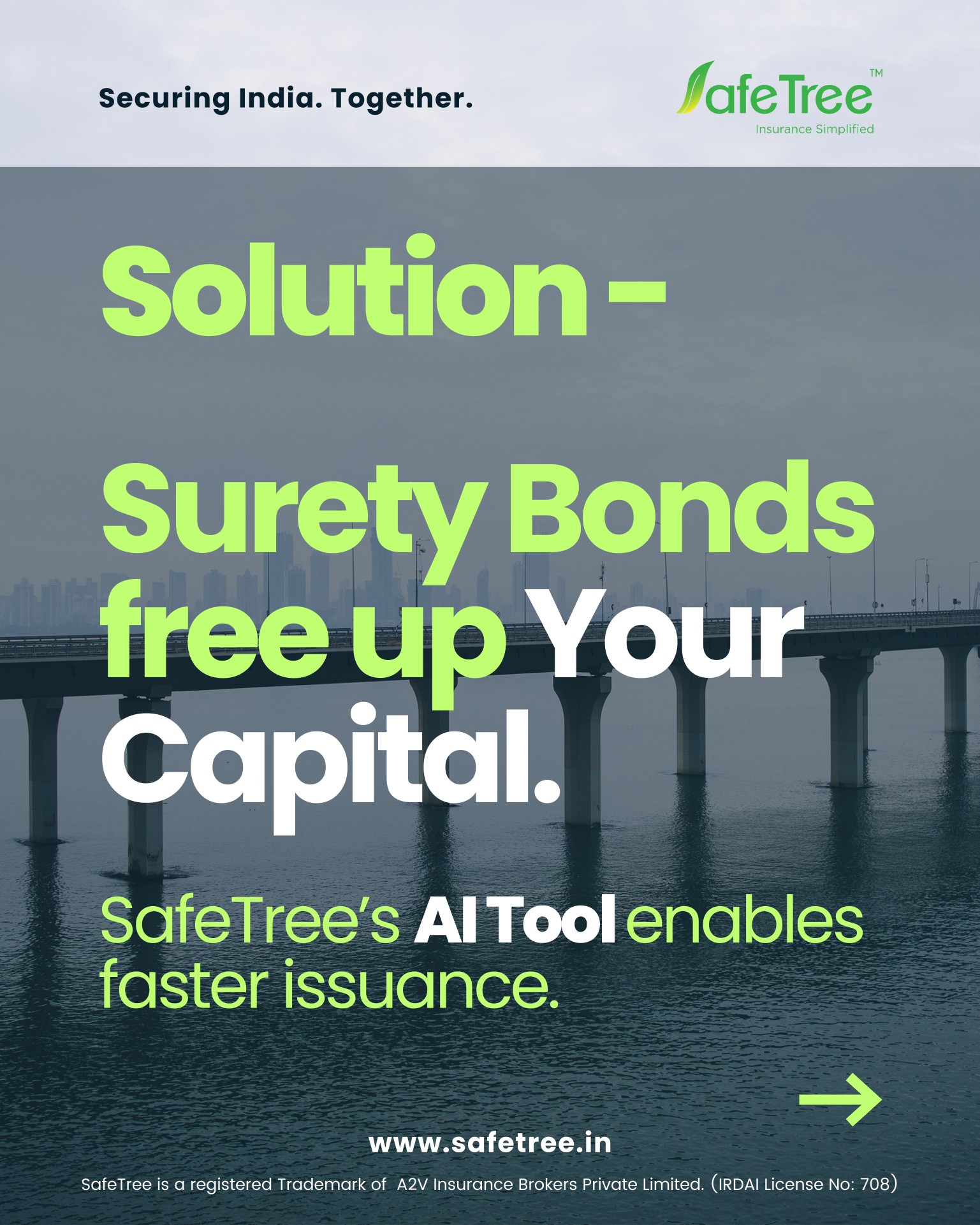 Surety Bond - Unlock Your Capital. Build Your Future with SafeTree. - Safetree